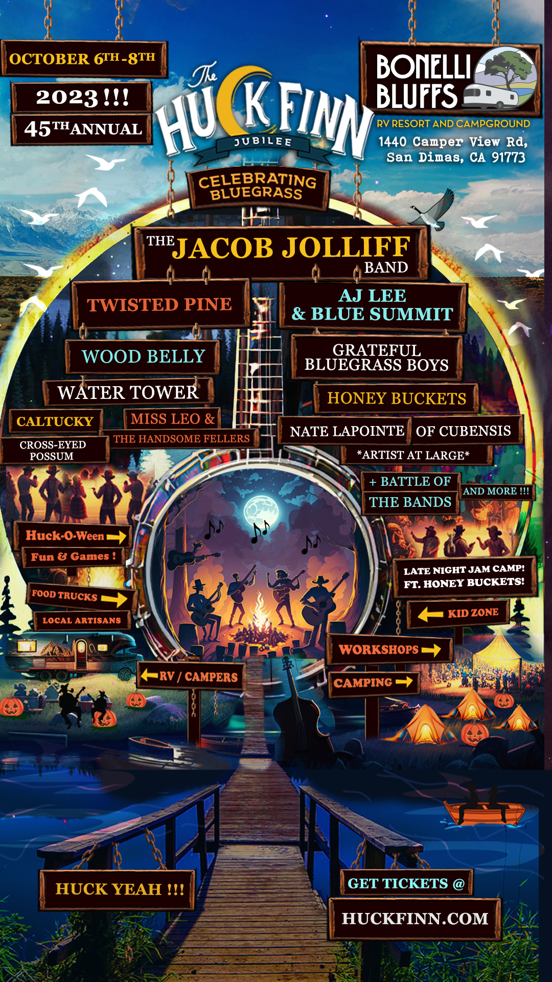 Huck Finn Jubilee – Bluegrass Music Festival