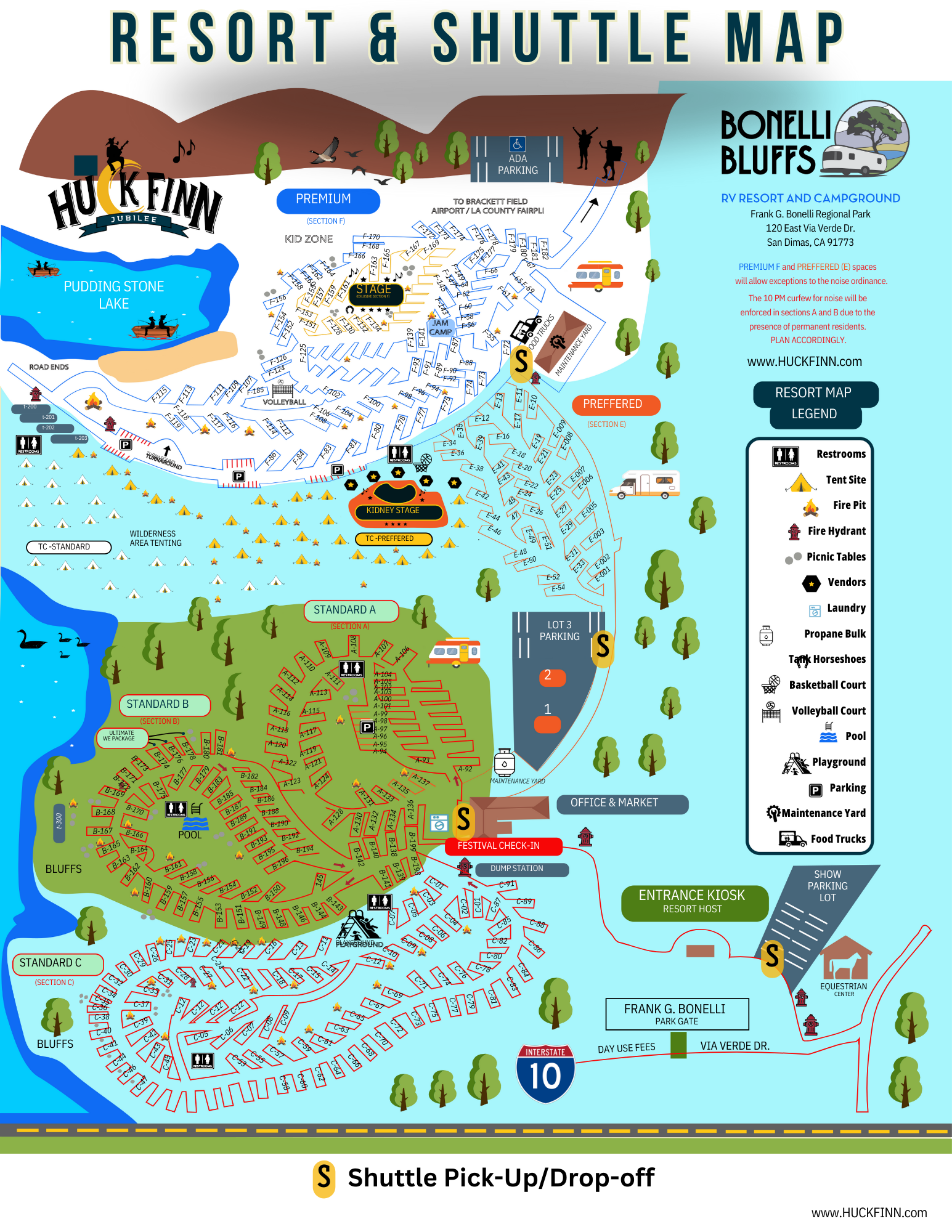 2023 Huck Finn Festival Map – Huck Finn Jubilee